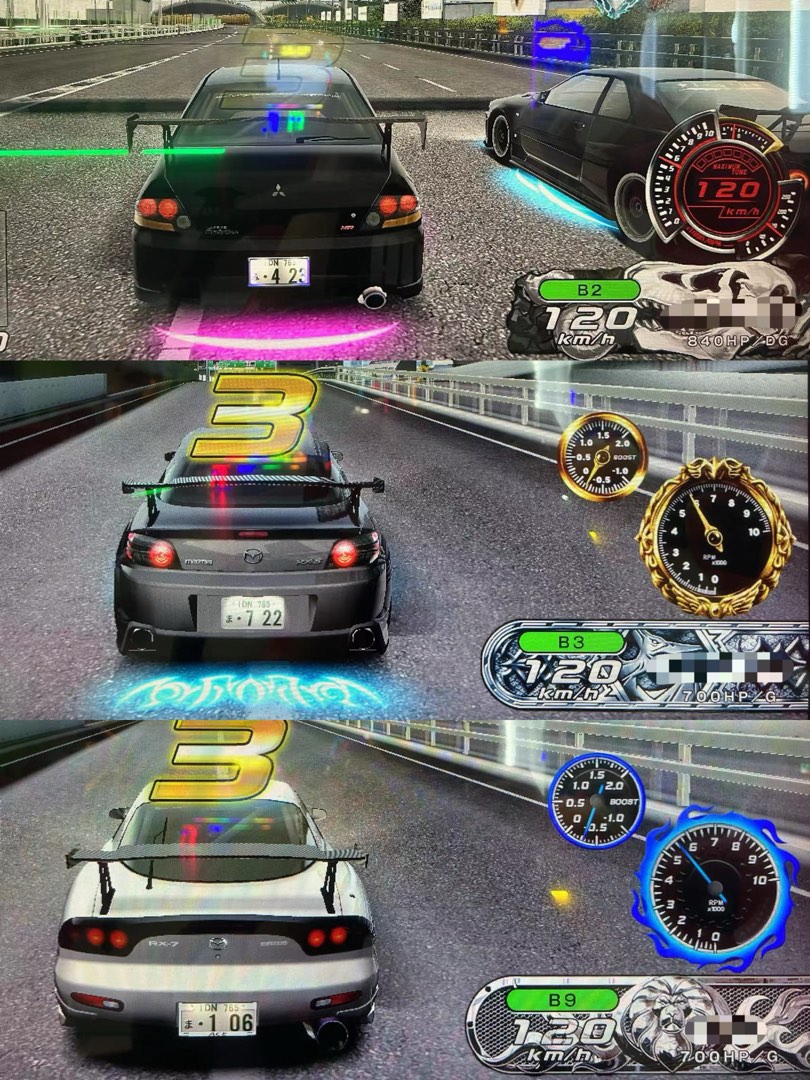Evo9/Rx8/Rx7 ,wangan midnight,wmmt6rr, Video Gaming, Gaming Accessories ...