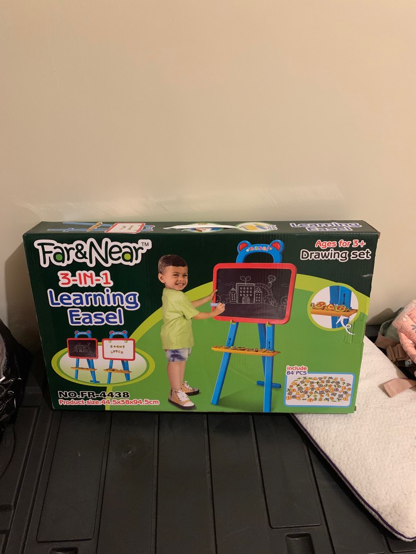 Far n Near Learning Easel!, Babies & Kids, Infant Playtime on Carousell