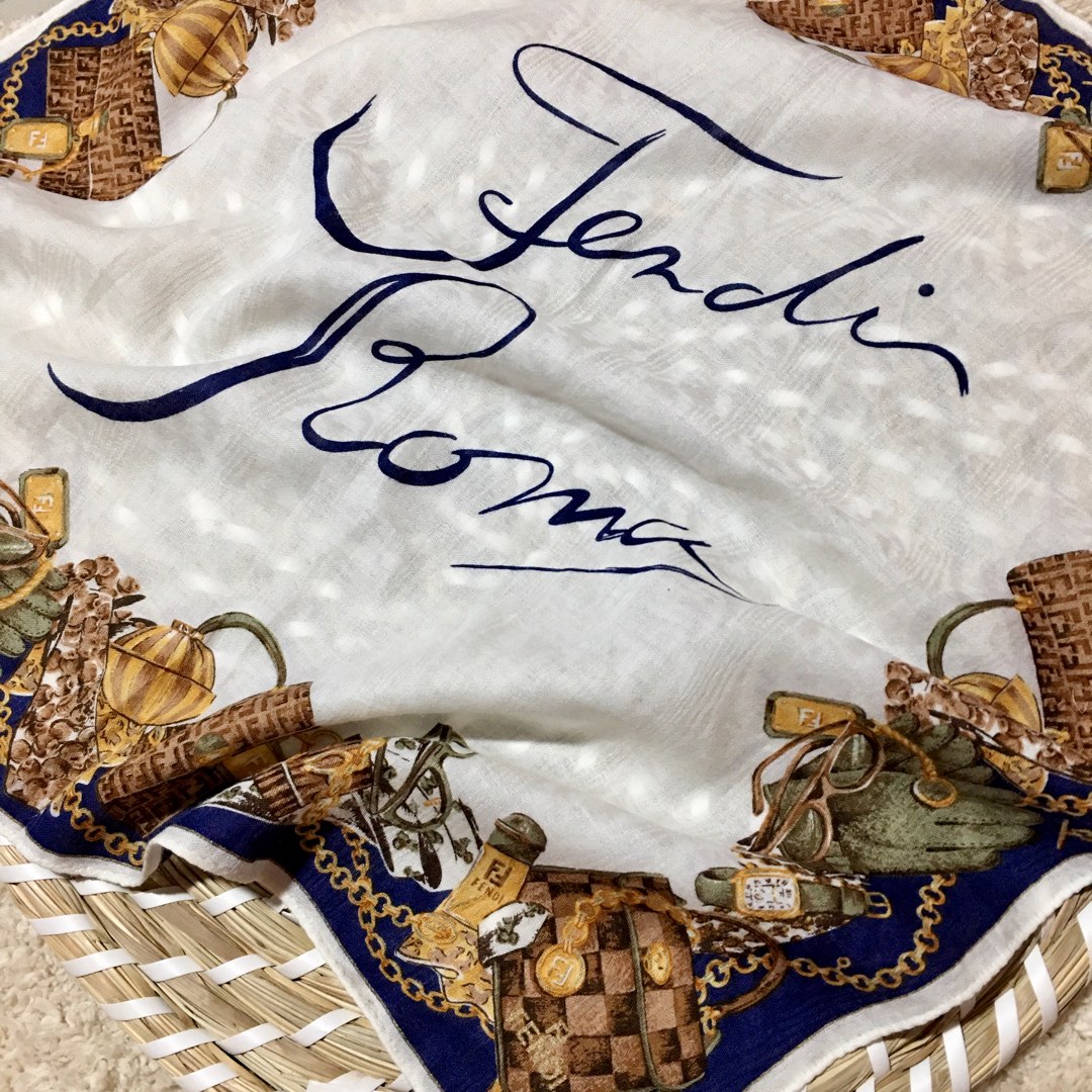 Fendi handkerchief (high-end brand), Women's Fashion, Watches ...