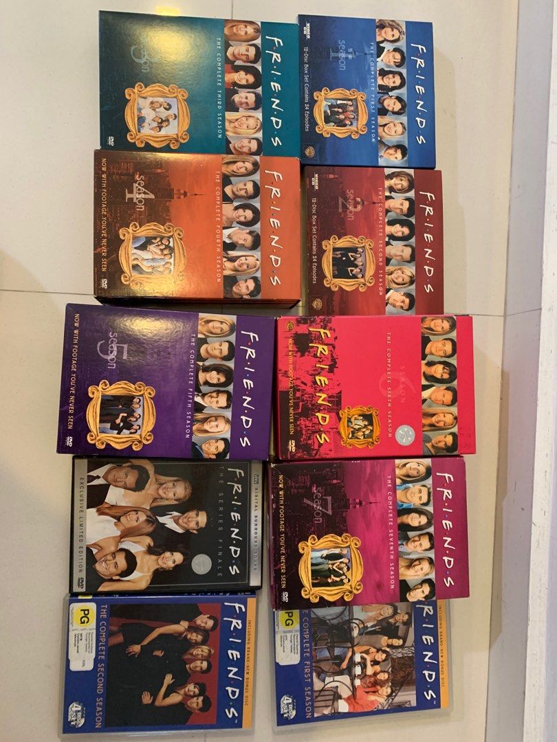 Friends DVD Box Set, Hobbies & Toys, Music & Media, CDs & DVDs on Carousell