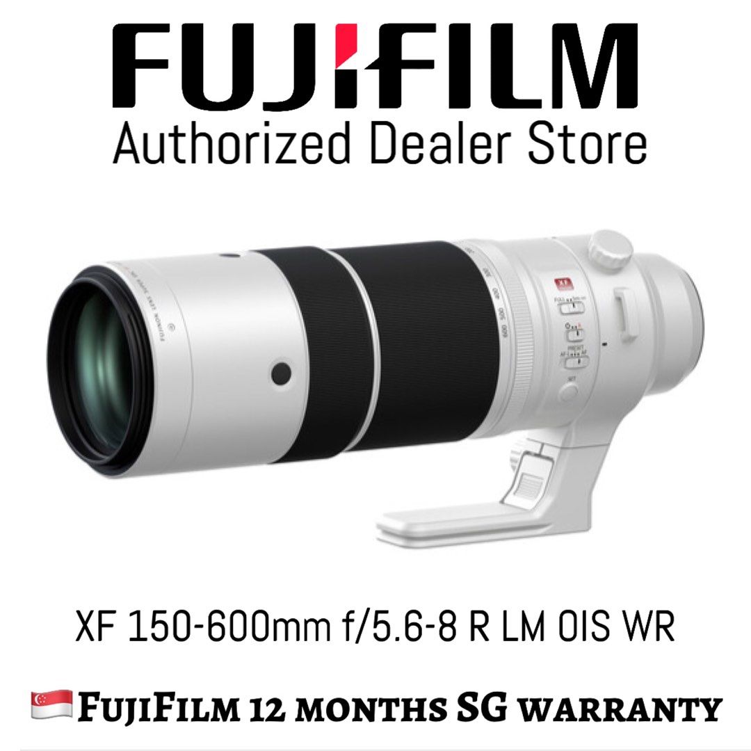 FujiFilm Fuji XF 150-600mm F5.6-8 R LM OIS WR Lens, Photography, Lens ...