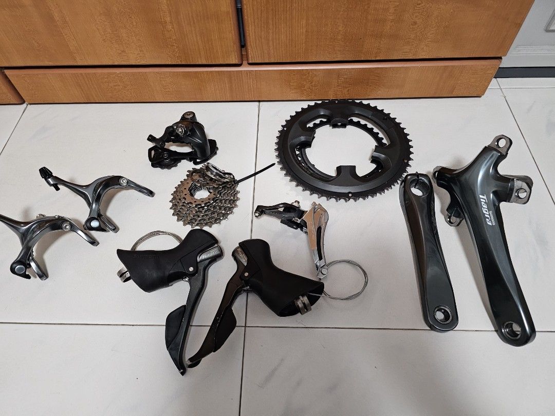 Full Shimano Tiagra Groupset 4700 10 speed, Sports Equipment, Bicycles ...