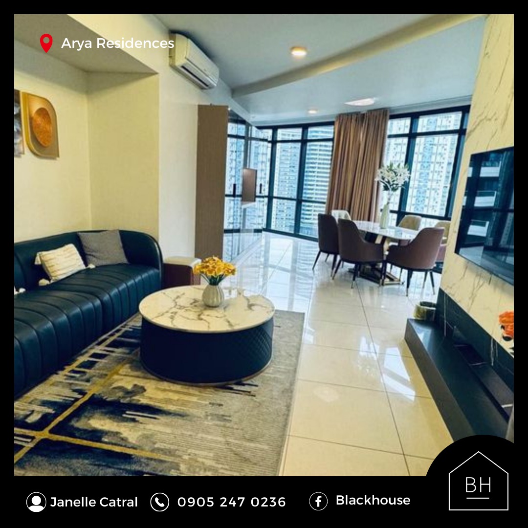 Fully Furnished 2 Bedroom Unit at Arya Residences, Property, Rentals, Apartments & Condos on ...