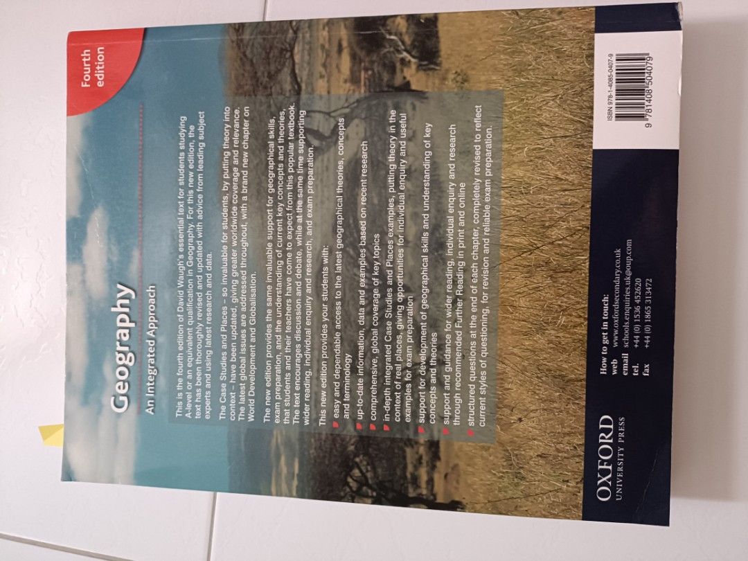 Geography An Integrated Approach, Hobbies & Toys, Books & Magazines ...