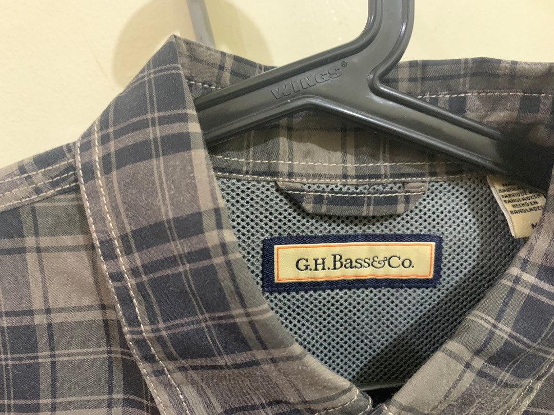 GH Bass, Men's Fashion, Tops & Sets, Formal Shirts on Carousell