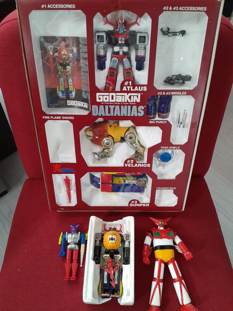 GODAIKIN Daltanias Robots with box, Hobbies & Toys, Memorabilia ...