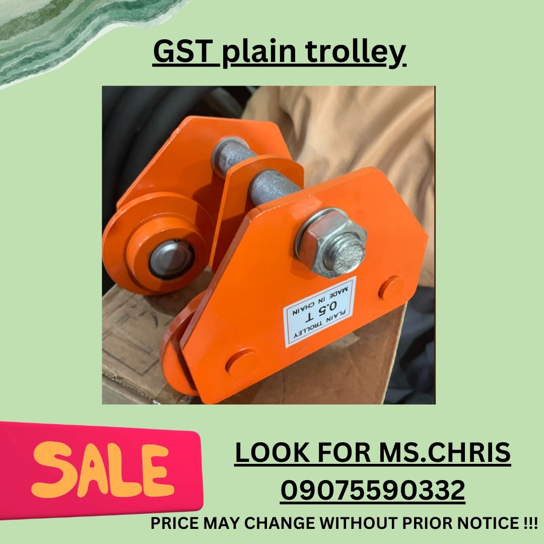 GST plain trolley, Commercial & Industrial, Construction Tools ...