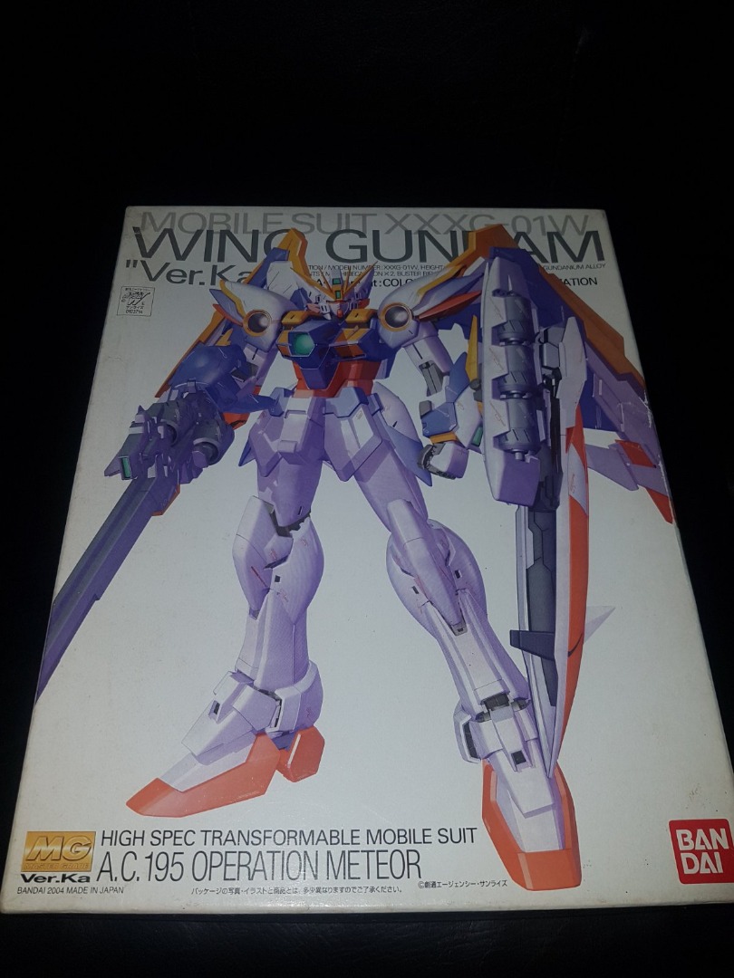Gundam Wing MG 1/100 Ver.Ka, Hobbies & Toys, Toys & Games on Carousell