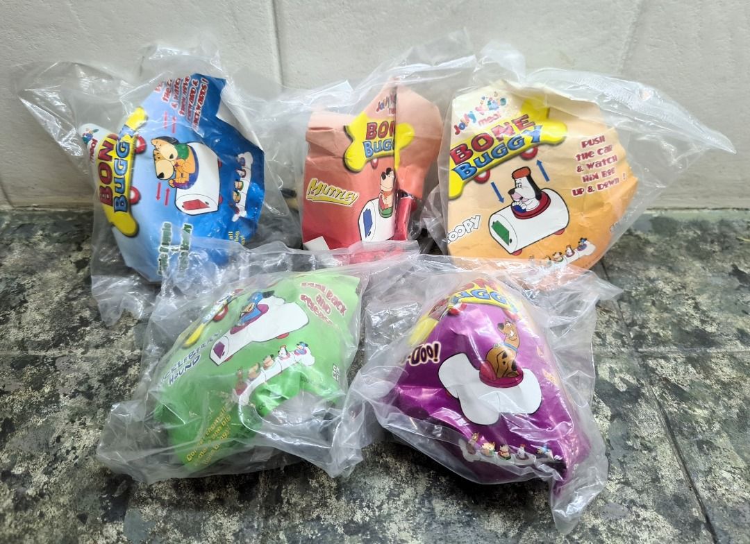 HANNA-BARBERA BONE BUGGY COMPLETE SET - 2000 Jollibee Cartoon Network ...