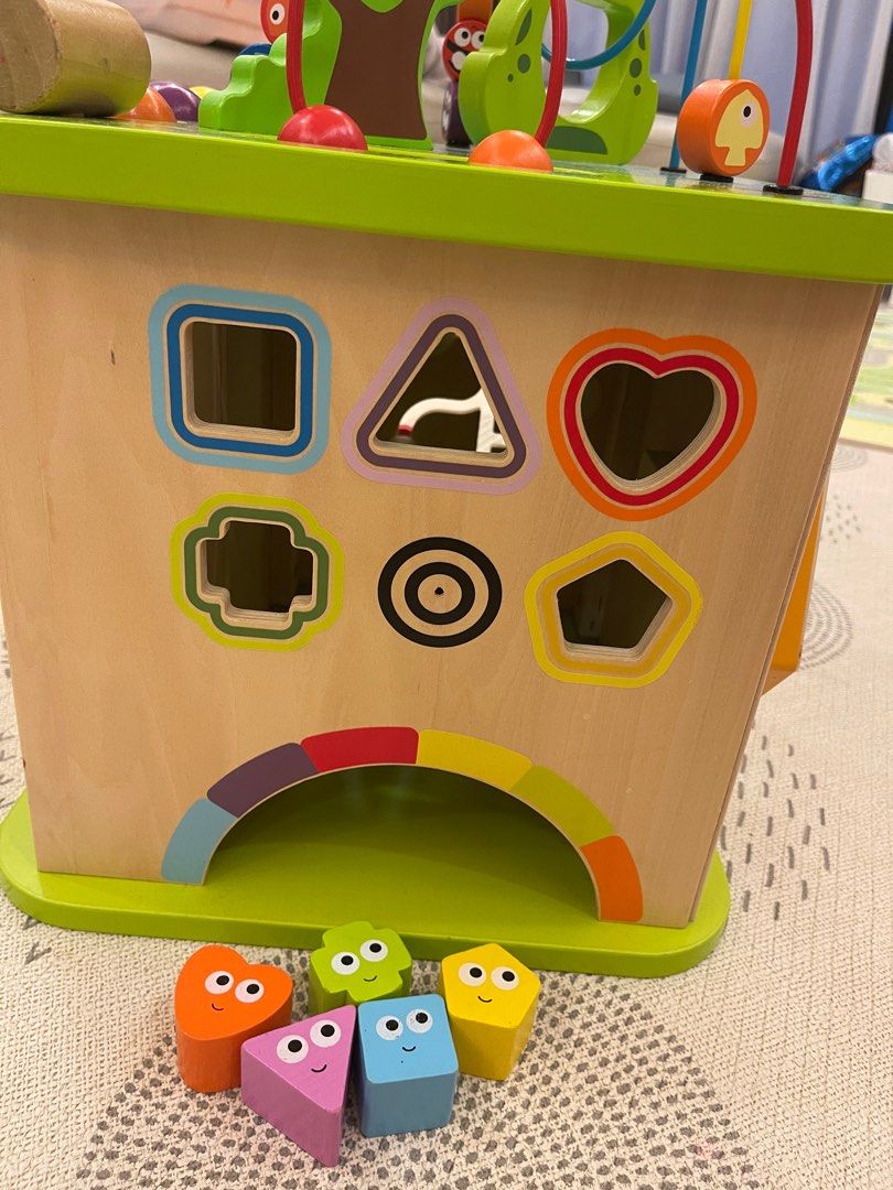 Hape play cube, Babies & Kids, Infant Playtime on Carousell