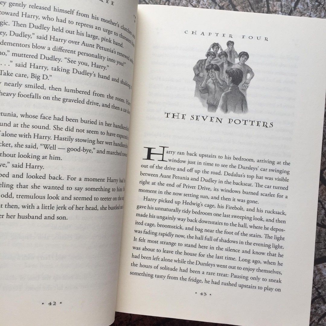 Harry Potter and the Deathly Hallows by J.K. Rowling, Hobbies & Toys ...