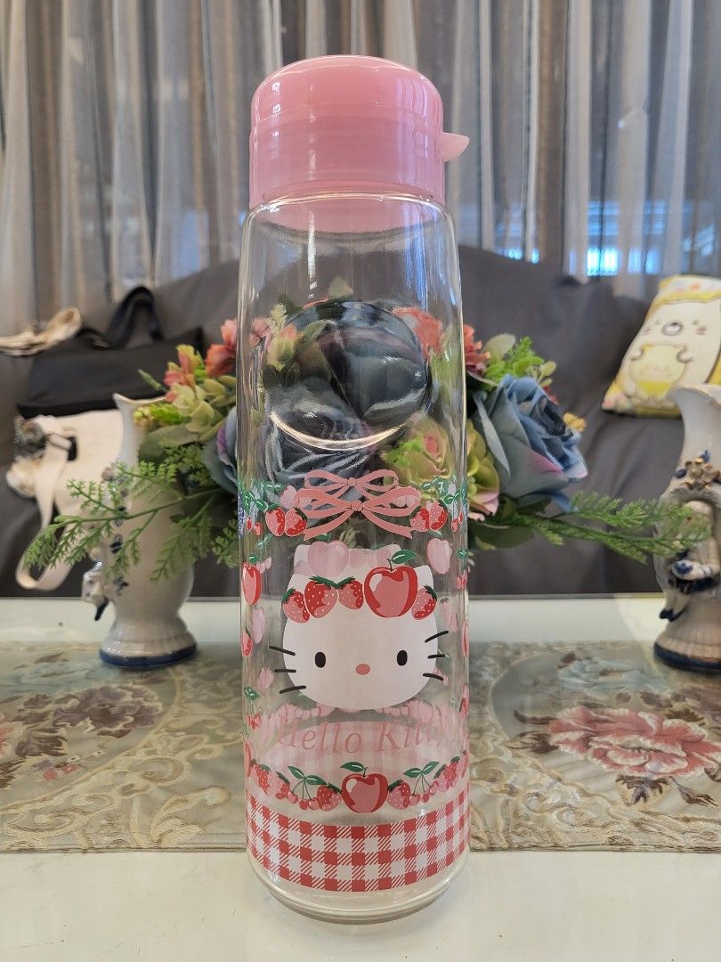 Hello Kitty Pink Pitcher, Furniture & Home Living, Kitchenware ...