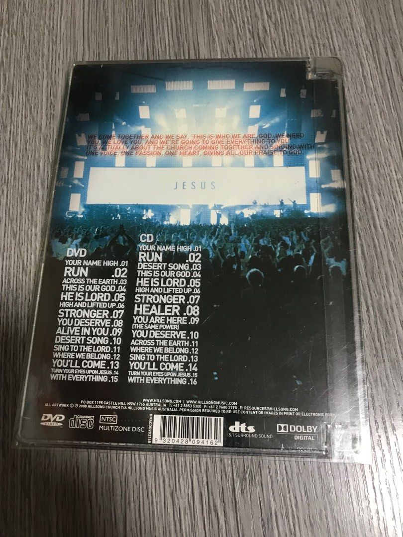 Hillsong Live Worship From Hillsong Church This is Our God DVD and CD ...