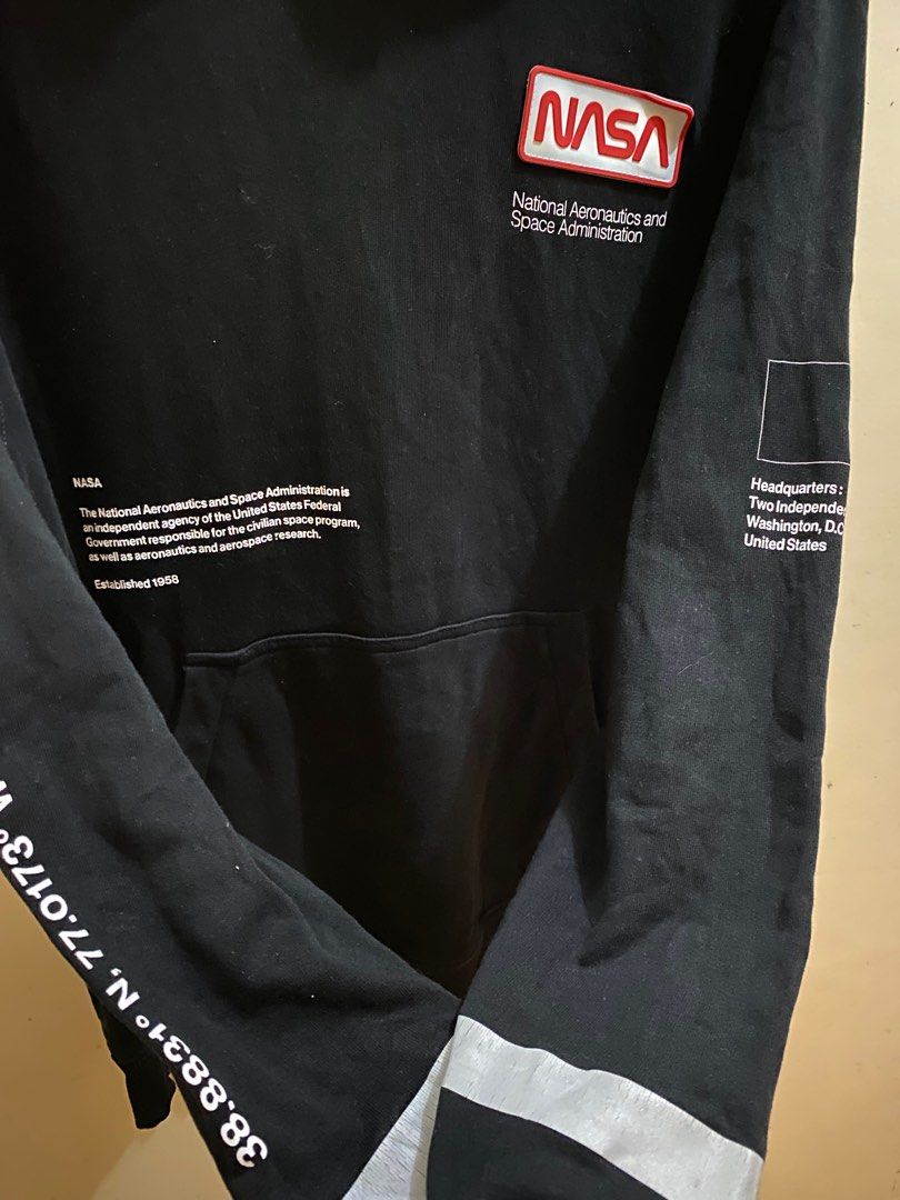 H&M NASA, Men's Fashion, Coats, Jackets and Outerwear on Carousell