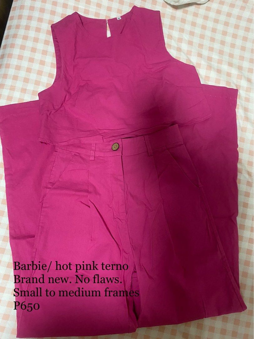 Hot pink coordinates/ terno, Women's Fashion, Dresses & Sets, Sets or ...