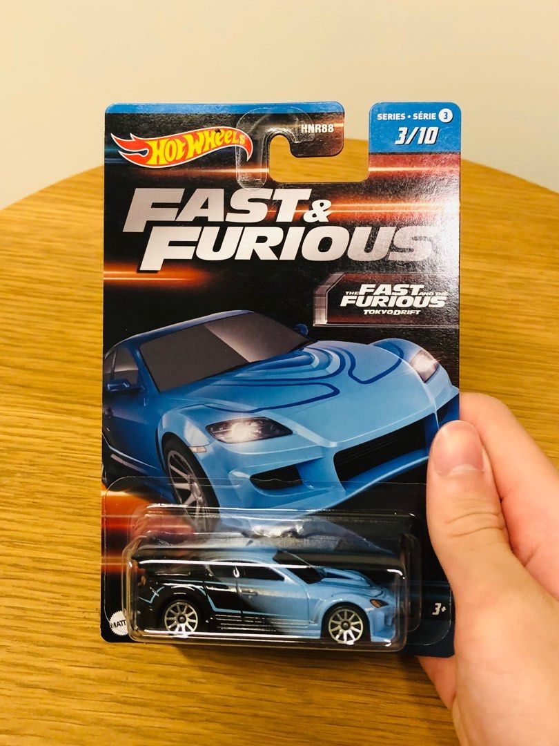 Hot Wheels Fast and Furious Mazda RX-8 Blue, Hobbies & Toys, Toys ...