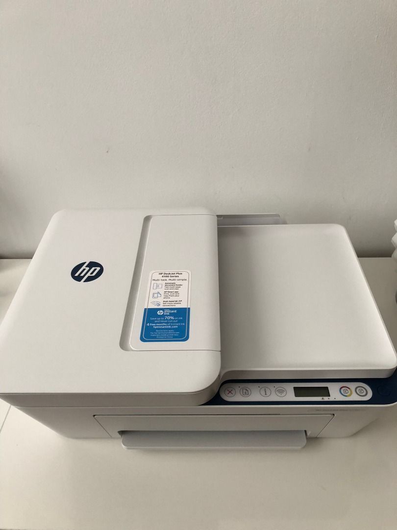 HP DeskJet Plus 4100 All-in-One series, Computers & Tech, Printers ...