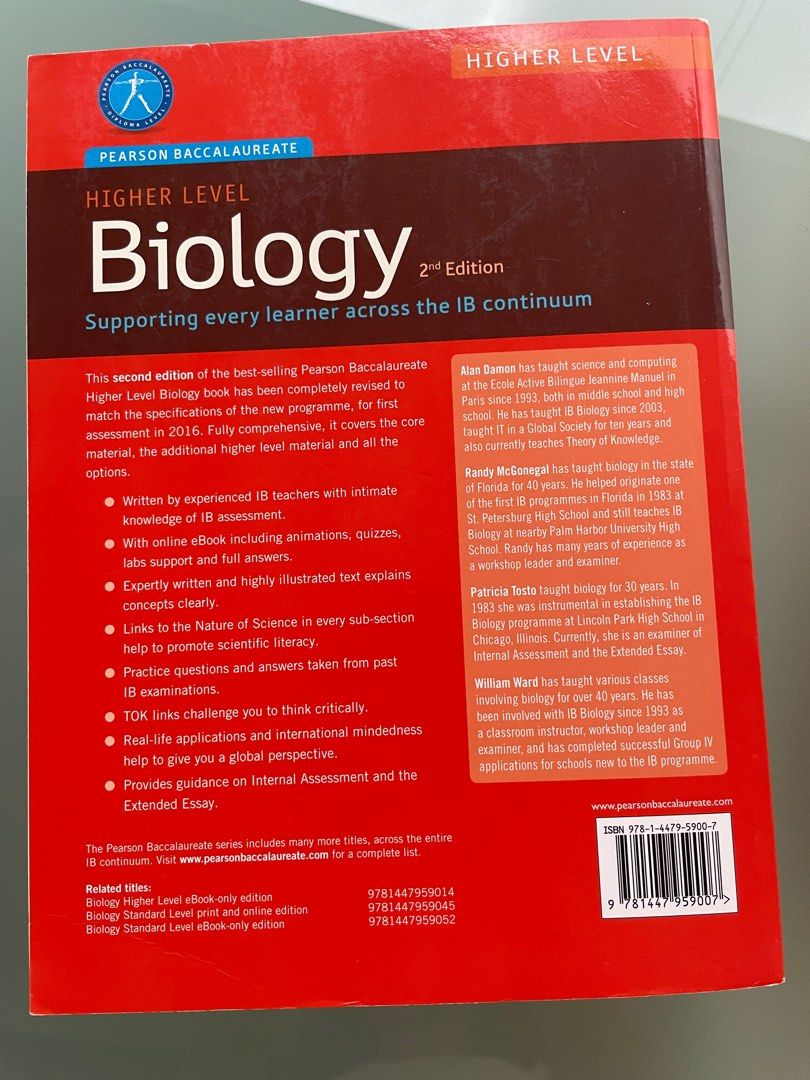 IB Diploma Higher Level Biology, Hobbies & Toys, Books & Magazines ... IB Diploma Higher Level Biology, Hobbies & Toys, Books & Magazines ...