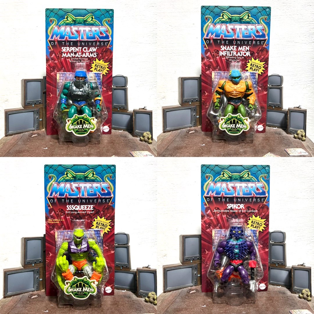 [In hand - Set of 4] Mattel Masters of the Universe MOTU Origins Wave ...