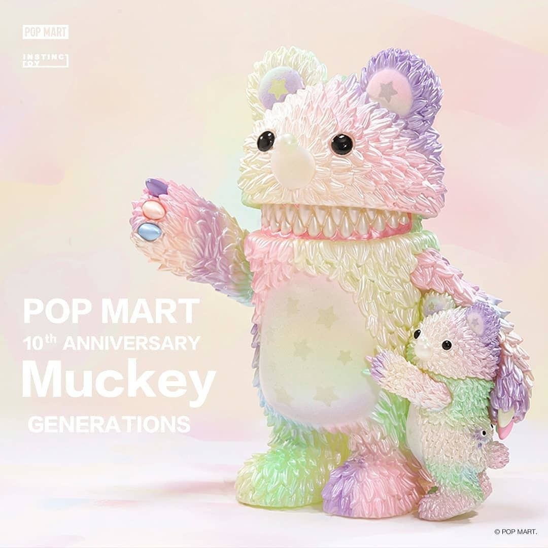 Instinctoy x Popmart 10th Anniversary Muckey Generations, Hobbies ...