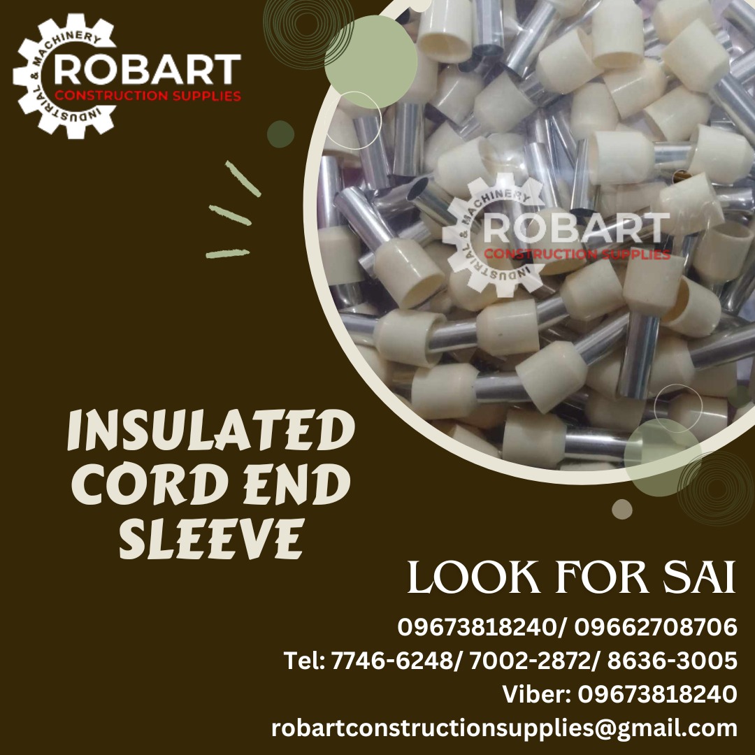 Insulated Cord End Sleeve, Commercial & Industrial, Construction Tools ...