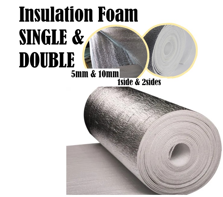 Insulation Foam [Single & Double] [5mm & 10mm], Furniture & Home Living ...