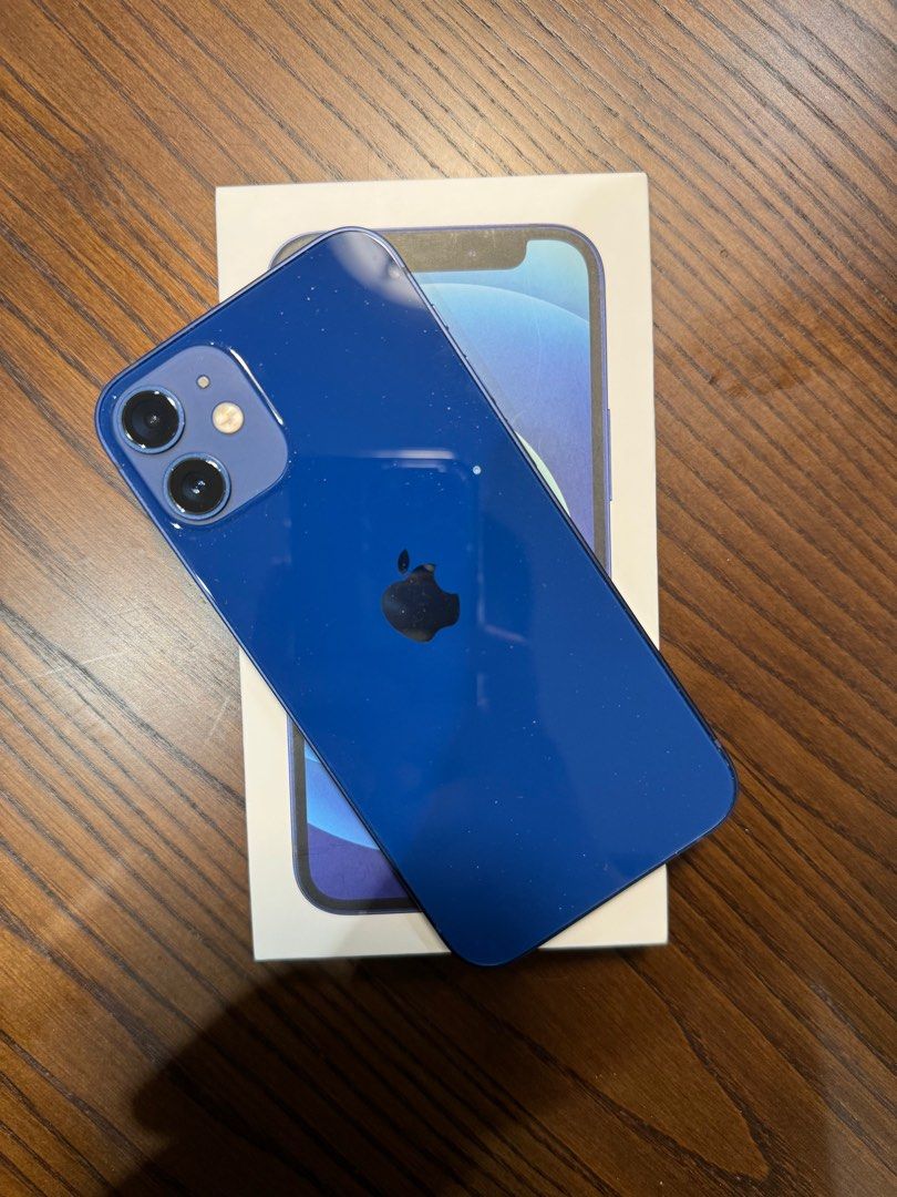 iPhone 12 Mini Blue 128GB, Mobile Phones & Gadgets, Mobile Phones ...