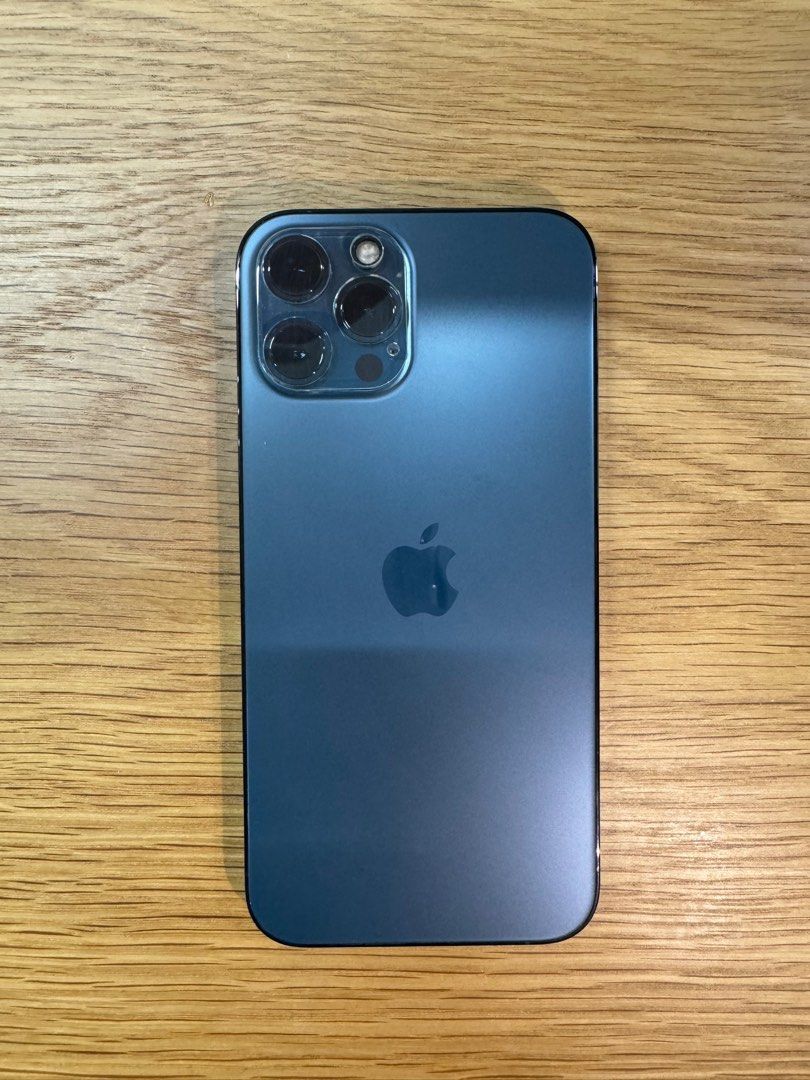 iPhone 12 Pro Max Pacific Blue 128GB, Mobile Phones & Gadgets, Mobile ...