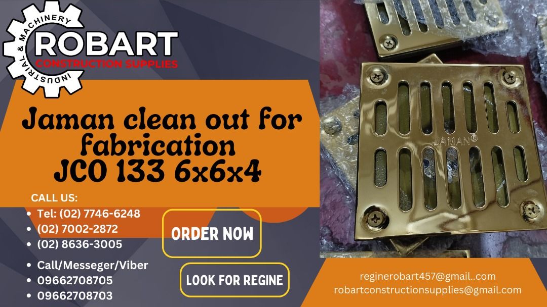 Jaman clean out for fabrication JCO 133 6x6x4, Commercial & Industrial ...