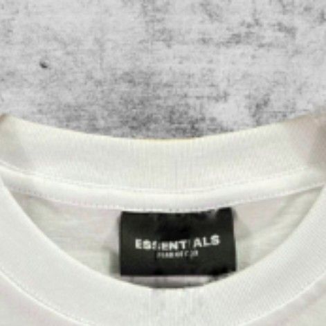 Kaos Essentials Fear Of God Photo Series Putih, Fesyen Pria, Pakaian ...