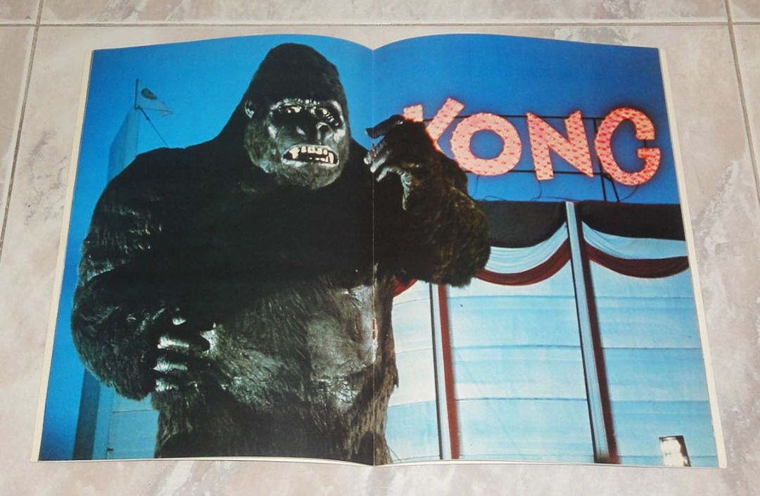 King Kong Movie Program 1976 Japan Original Jessica Lange John ...