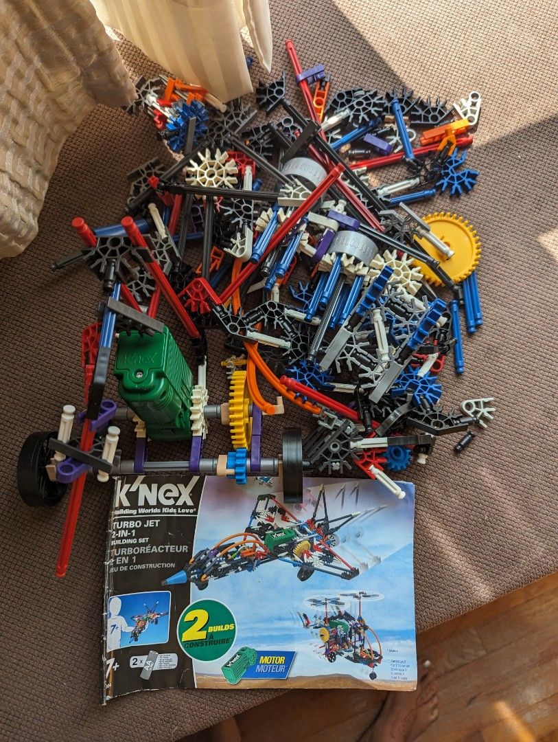 Knex Turbo Jet 2 in 1, Hobbies & Toys, Toys & Games on Carousell