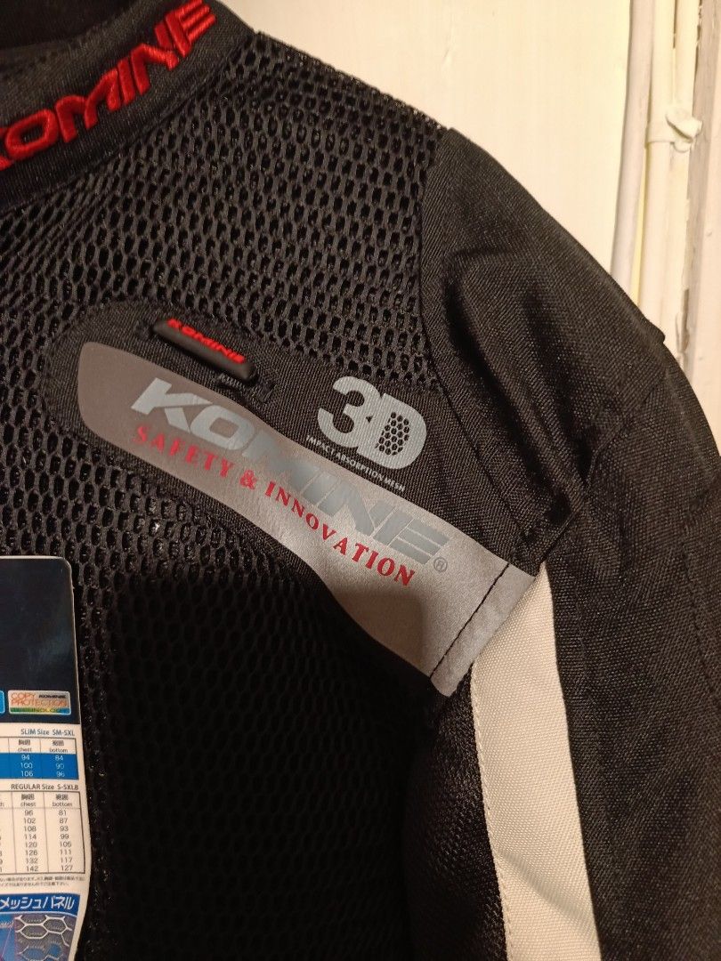 Komine riding jocket JK-092 brand new, Men's Fashion, Coats, Jackets ...