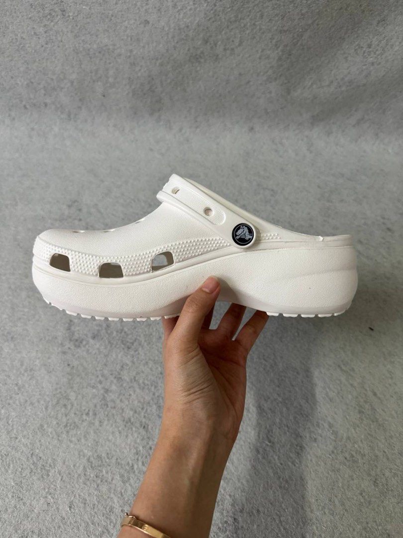 Korea Crocs Classic Clog White, Women's Fashion, Footwear, Flipflops ...