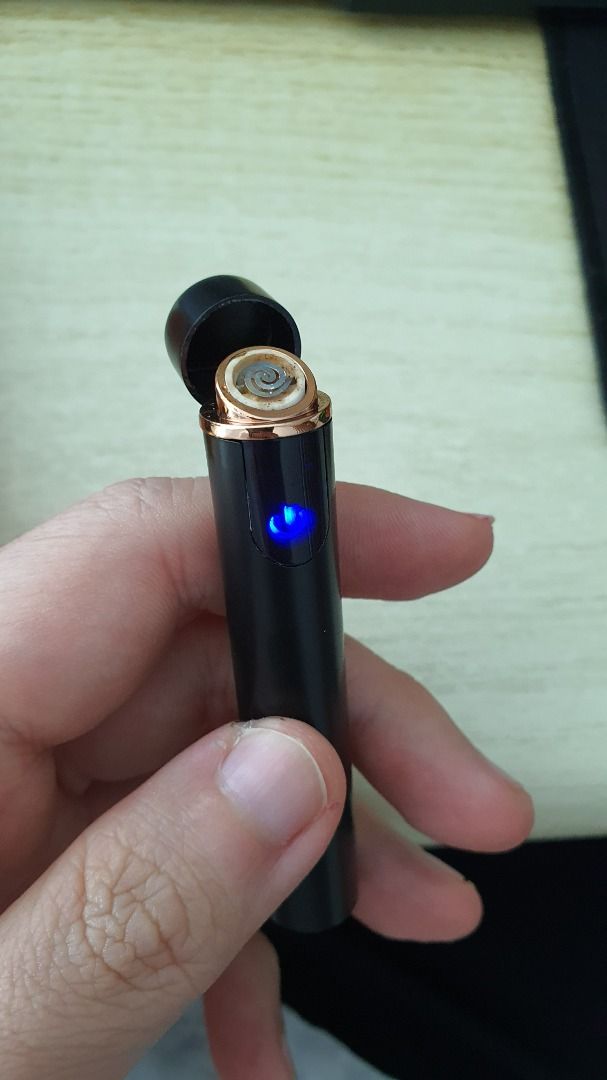 Korek Api MANCIS Unik Elektrik Plasma Mancis USB Cas Listrik LED Keren ...