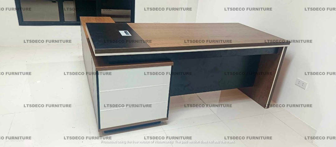 L SHAPE TABLE WITH DRAWER FURNITURE AND PARTITIONS, Furniture & Home ...