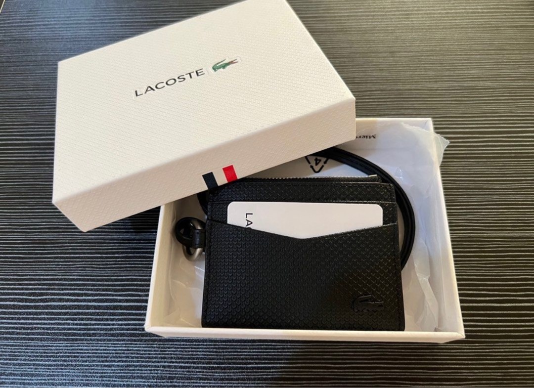 Lacoste Card Holder / Wallet, Women's Fashion, Bags & Wallets, Wallets ...