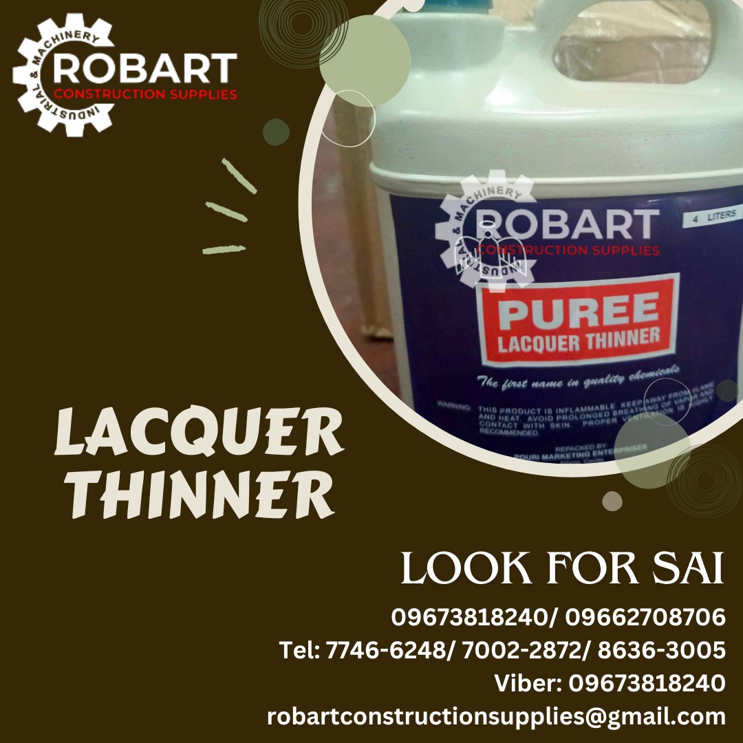 Lacquer Thinner, Commercial & Industrial, Construction Tools ...