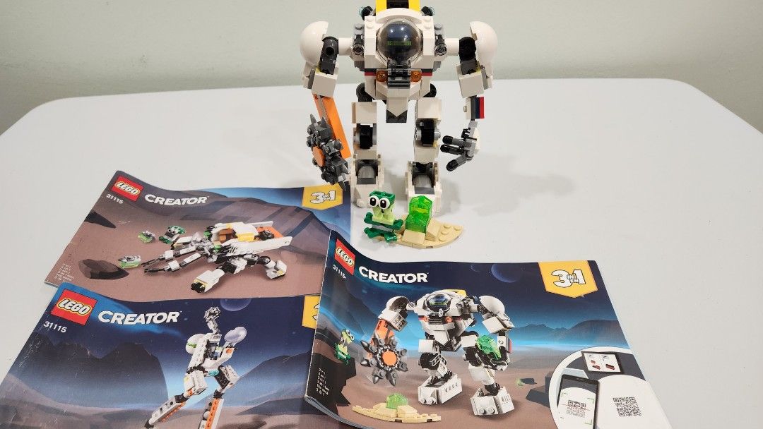 LEGO 31115 Space Mining Mech, Hobbies & Toys, Toys & Games on Carousell