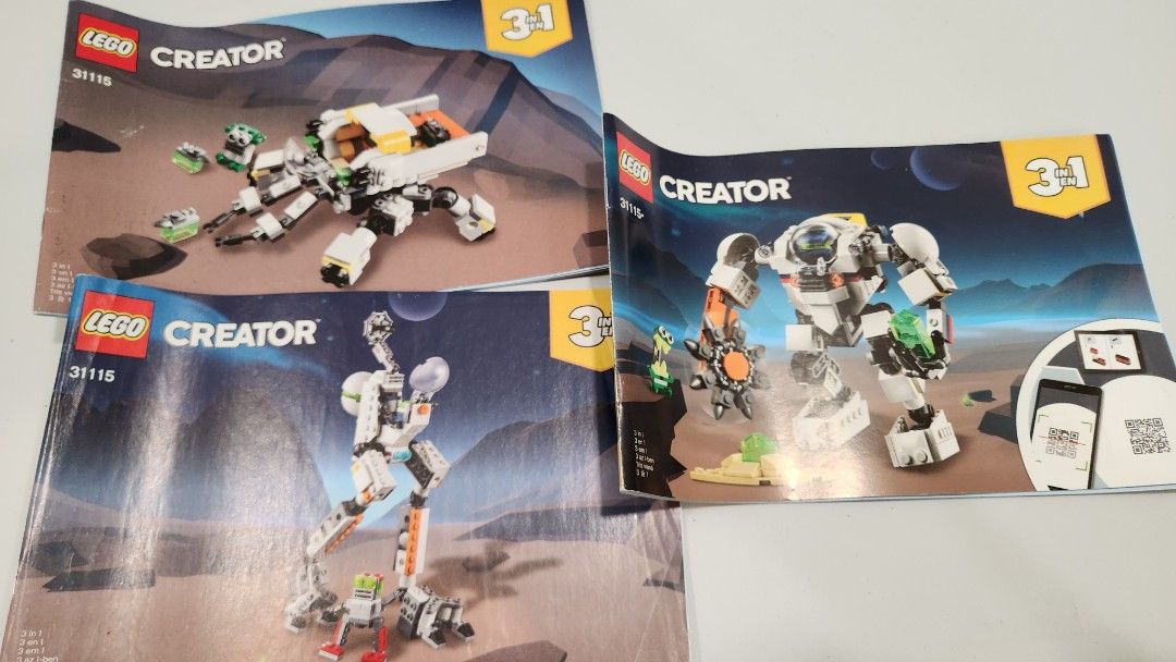 LEGO 31115 Space Mining Mech, Hobbies & Toys, Toys & Games on Carousell
