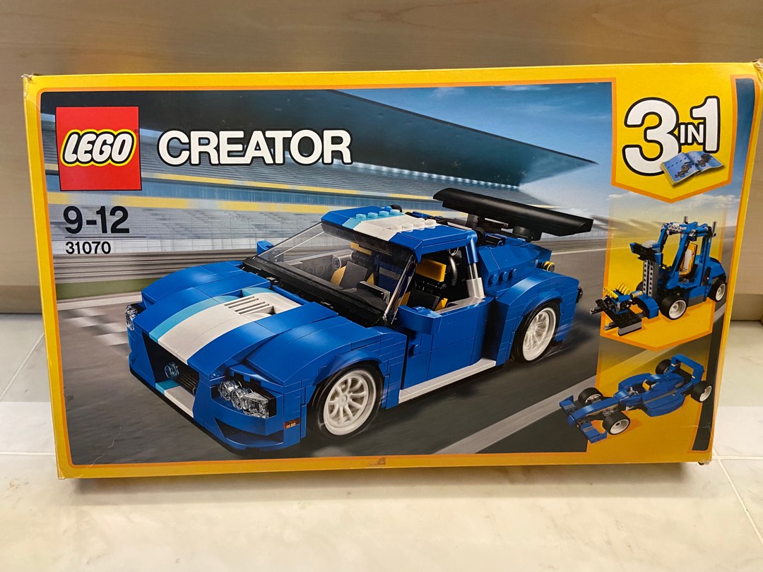 LEGO Creator Turbo Track Racer 31070 Building Kit, Hobbies & Toys, Toys ...