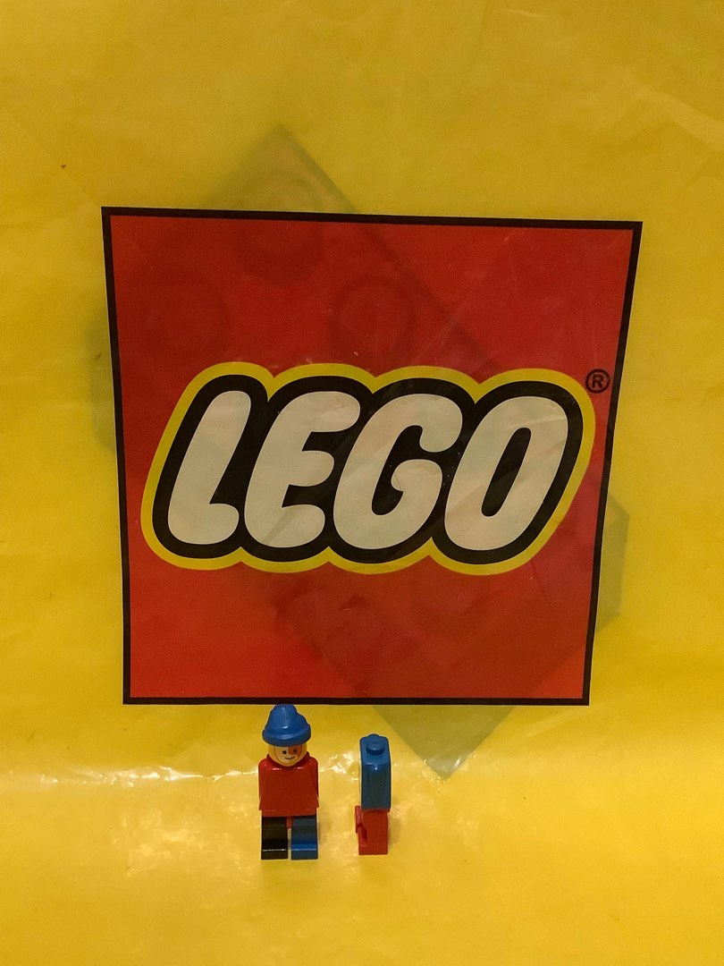 LEGO® RARE VINTAGE ARMLESS Minifigure’s Torso/Body with “LEGO WORDING ...