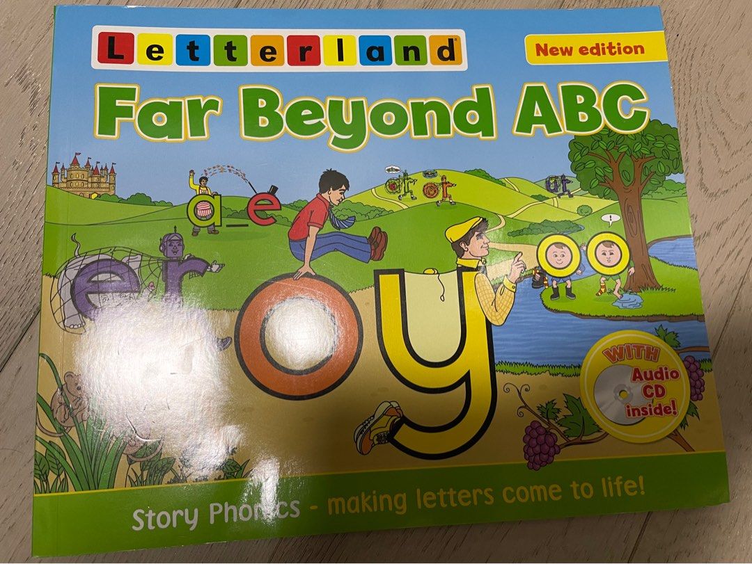 Letterland far beyond abc with CD, 興趣及遊戲, 書本 & 文具, 小朋友書 - Carousell