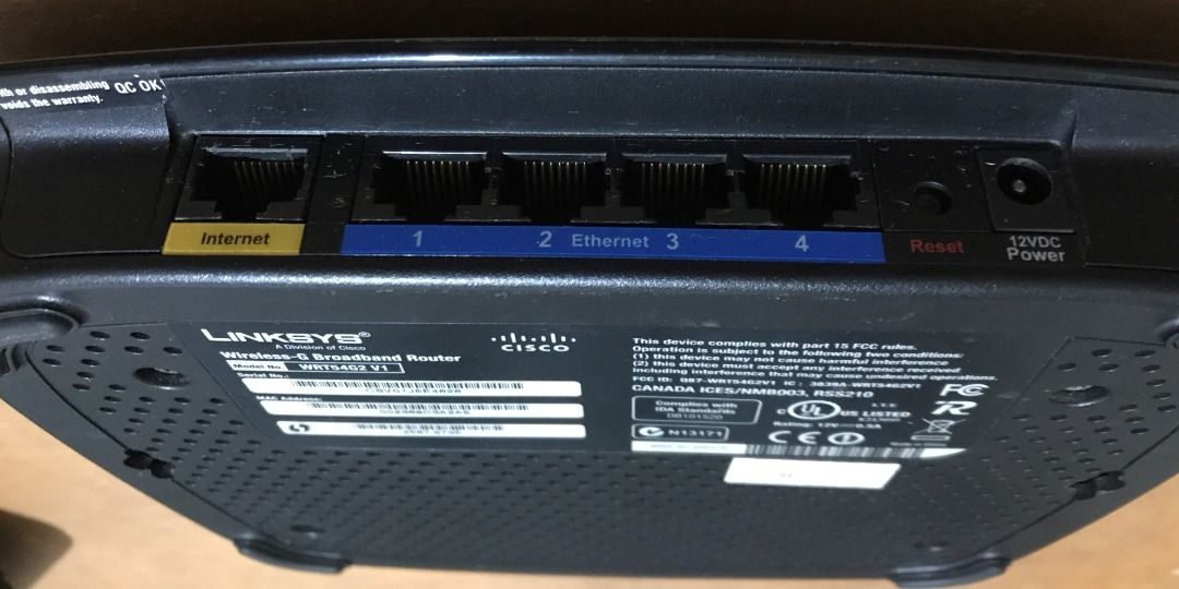 Linksys WRT54G Router, Computers & Tech, Office & Business Technology ...