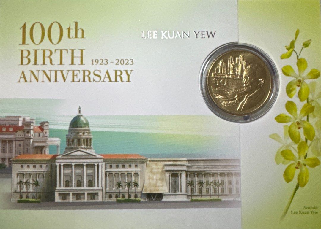 LKY 100th Birth Anniversary Coin 1923-2023, Hobbies & Toys, Memorabilia ...