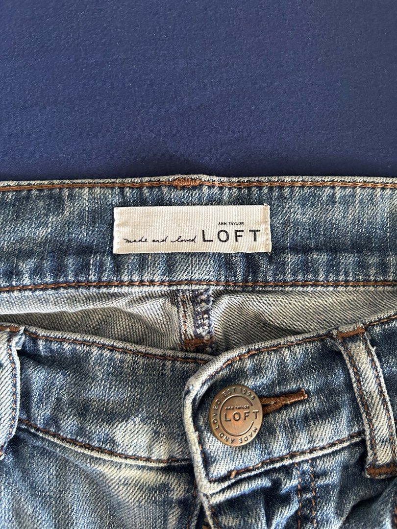 LOFT Denim Jeans, Women's Fashion, Bottoms, Jeans on Carousell