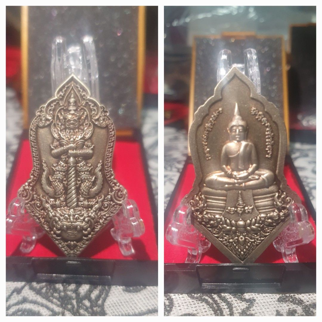 [LP Thong. Wat Ban Rai] Taowesuwan / LP Sothon. Satin Batch, Hobbies ...