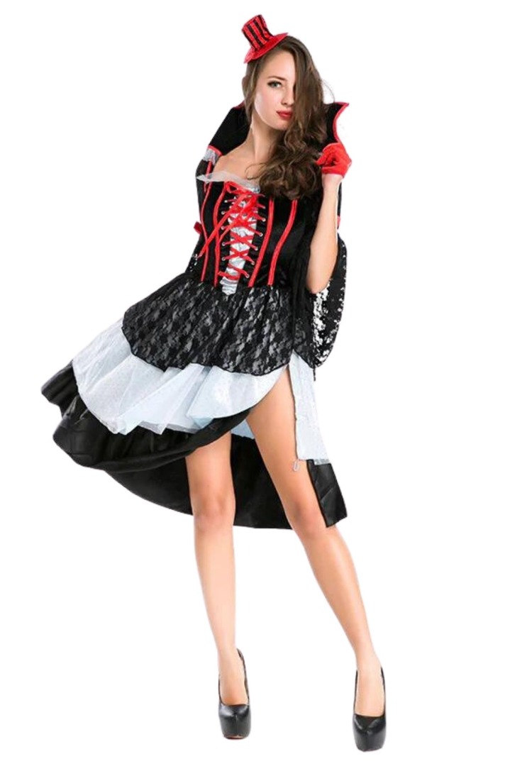 Lucky Doll® Deluxe Immortal Vampire Queen Costume, Women's Fashion ...