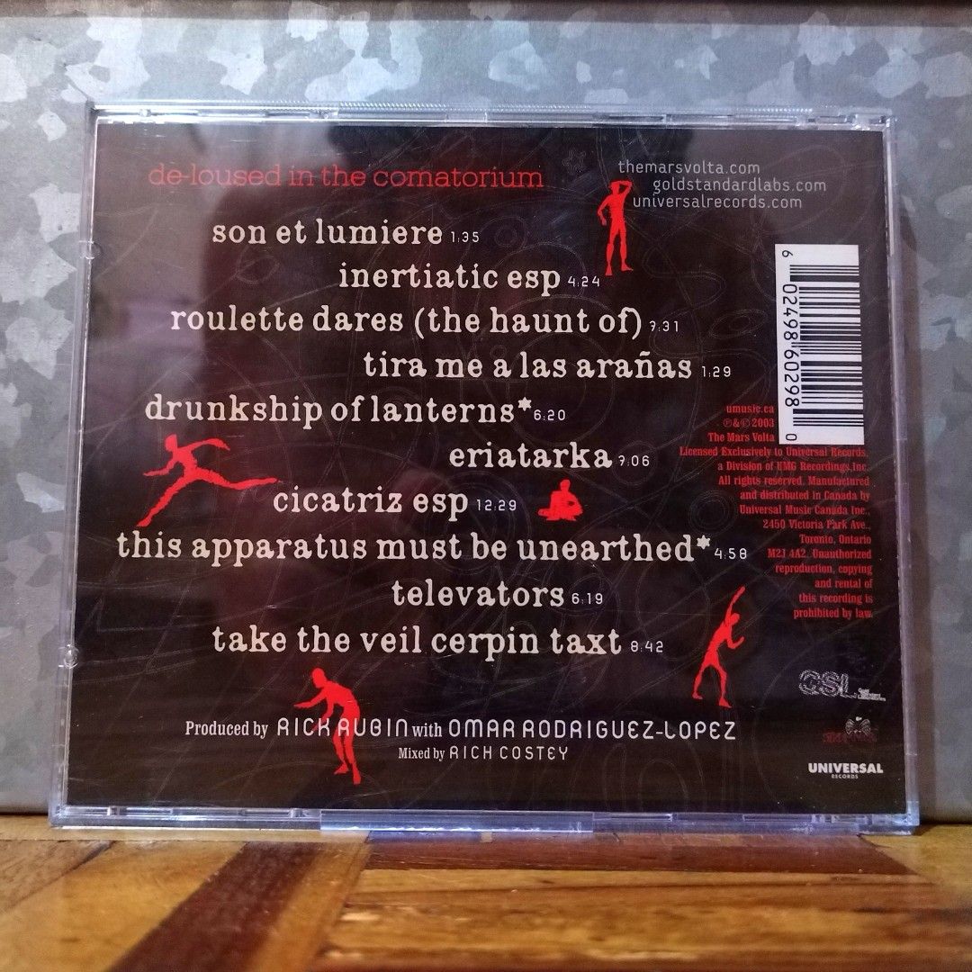 Mars Volta - De-loused In The Comatorium CD Album, Hobbies & Toys, Music & Media, CDs & DVDs on ...