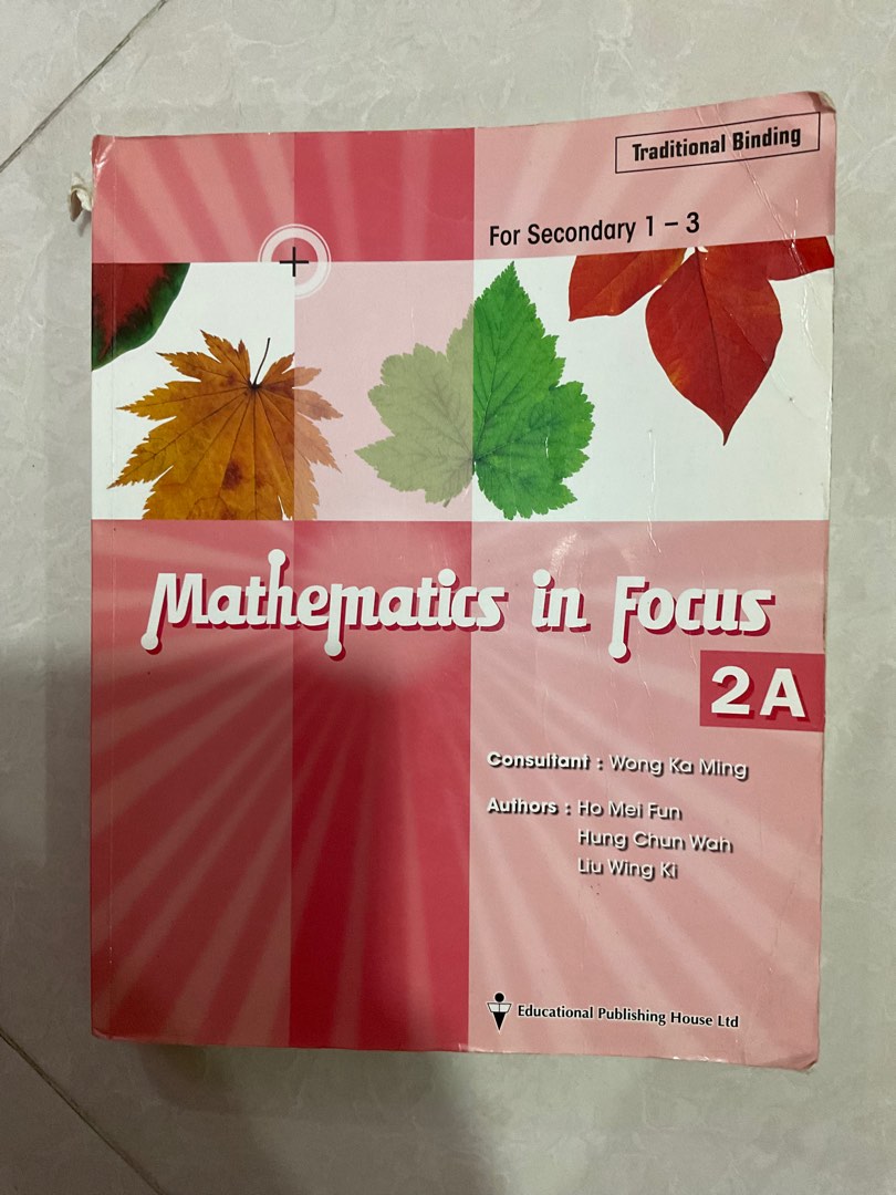 Mathematics in focus 2A, 興趣及遊戲, 書本 & 文具, 教科書 - Carousell